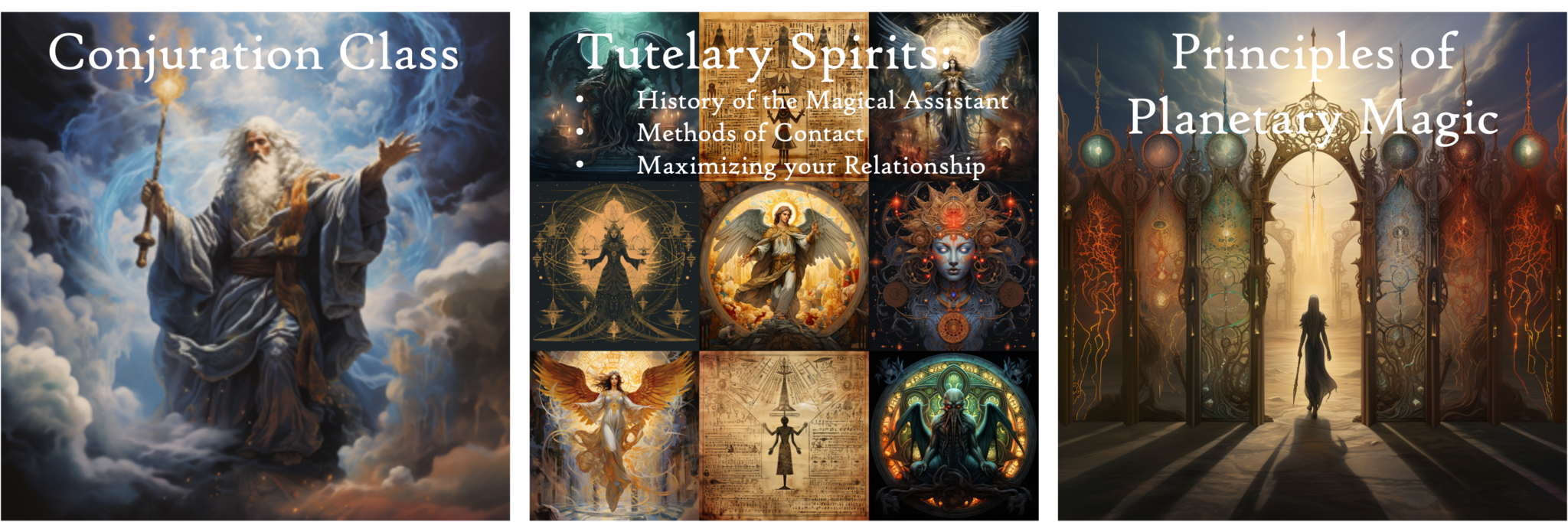Conjuration, HGA, Planetary Magic: Full Set – Rufus Opus